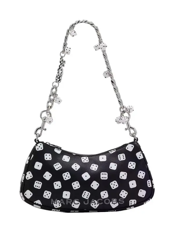 Marc Jacobs X Derrick Adams Charm Printed Shoulder Bag - Black