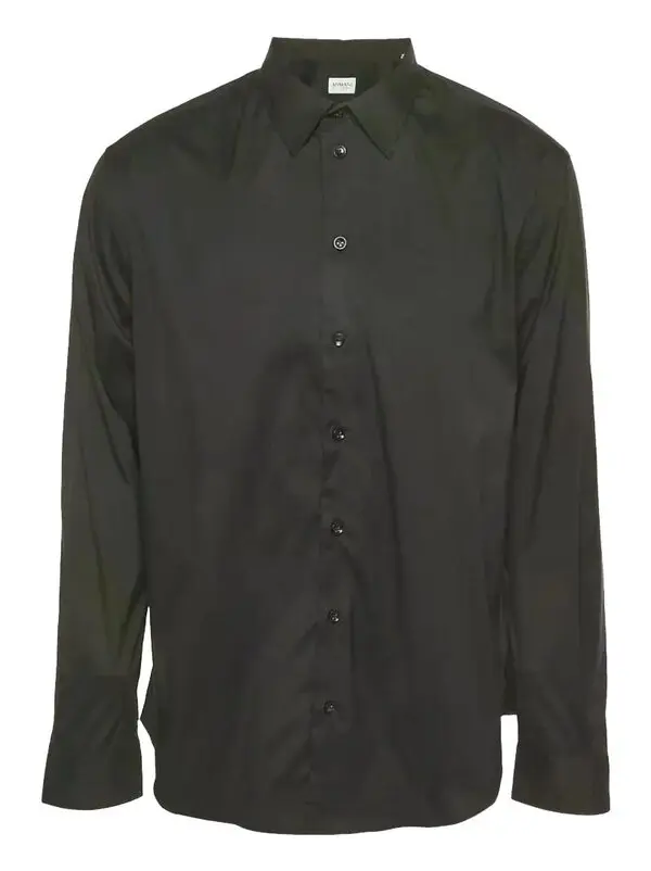 ARMANI Long-sleeve Shirt - Black
