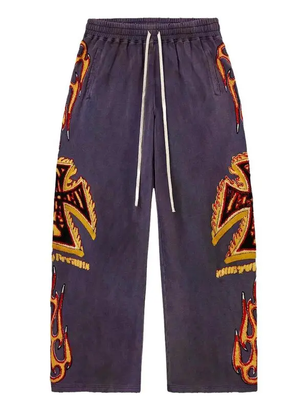 VALE La Flare Track Pants - Purple