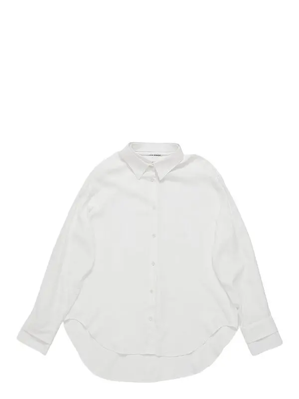 Acne Studios Layered Button-up Shirt - White/white