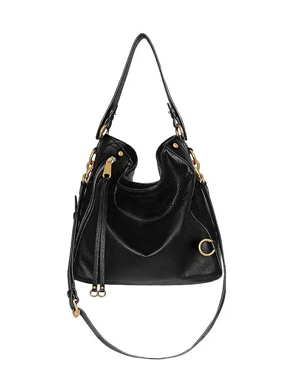 Rebecca Minkoff M.a.b. Leather Hobo Bag - Black