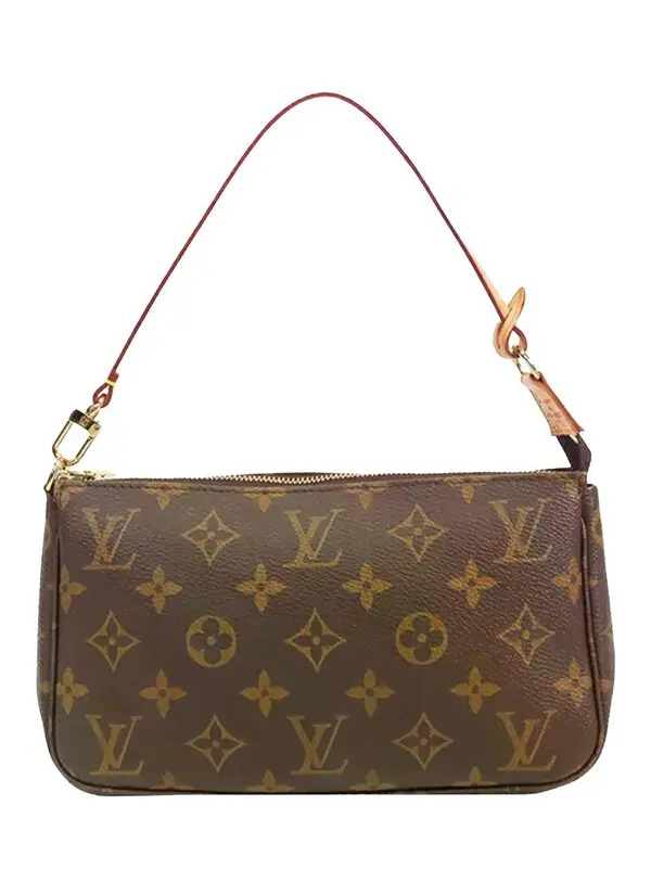 LOUIS VUITTON 1999 Monogram Pochette Accessoires - Brown