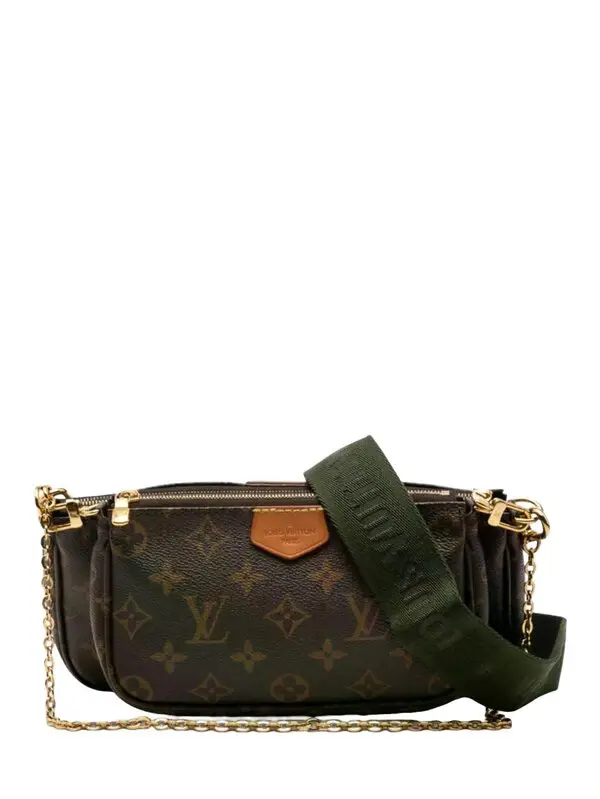 LOUIS VUITTON Monogram Multi Pochette Accessoires Satchel - Brown