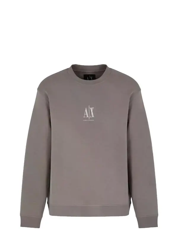 Armani Exchange Logo-detail Sweatshirt - Grey