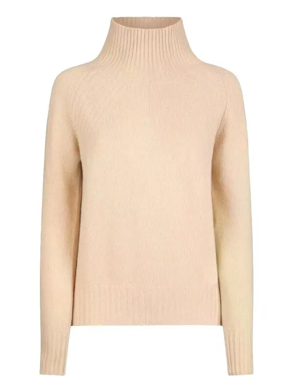 DONDUP Ribbed High-neck Sweater - Neutrals