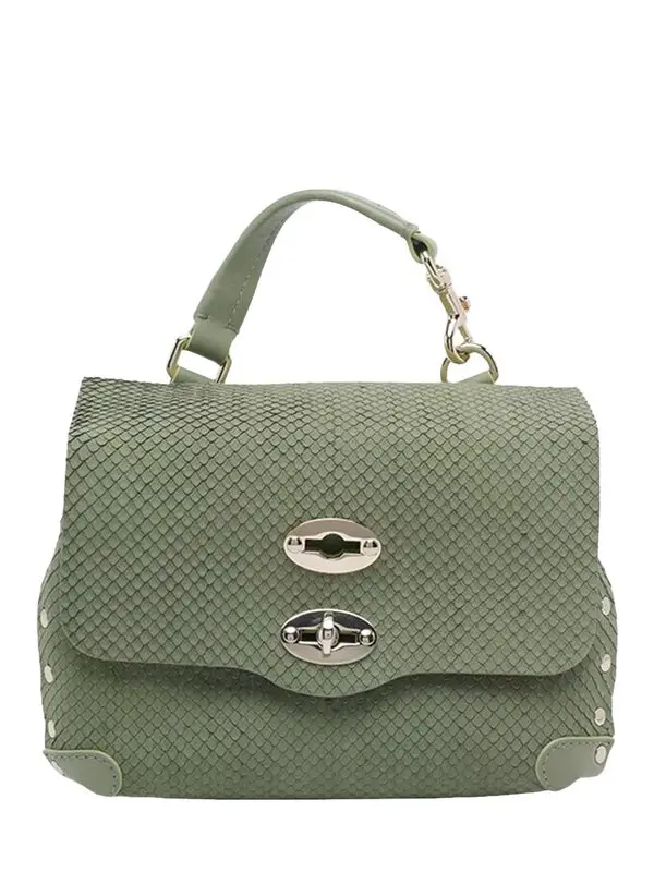 ZANELLATO Postina Turn-lock Closure Tote Bag - Green