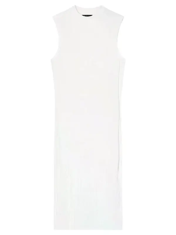 Armani Exchange Sleeveless Midi Dress - White