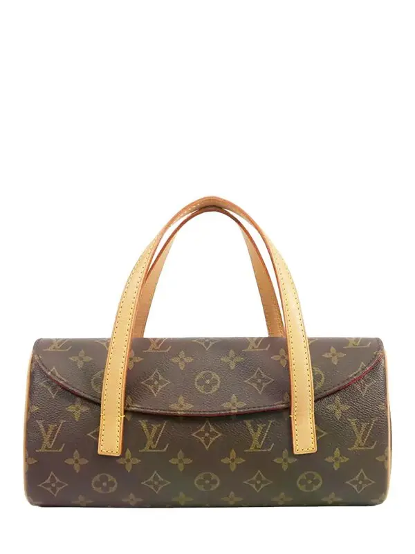 LOUIS VUITTON 2003 Monogram Sonatine Handbag - Brown