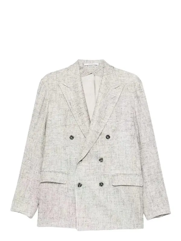 Tagliatore Double-breasted Jacket - Grey