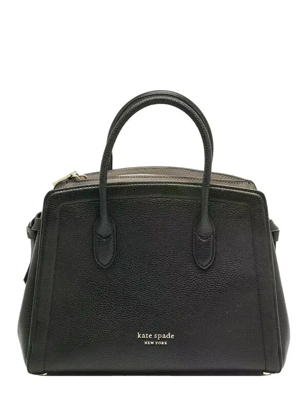 Kate Spade New York Knott Leather Satchel - Black
