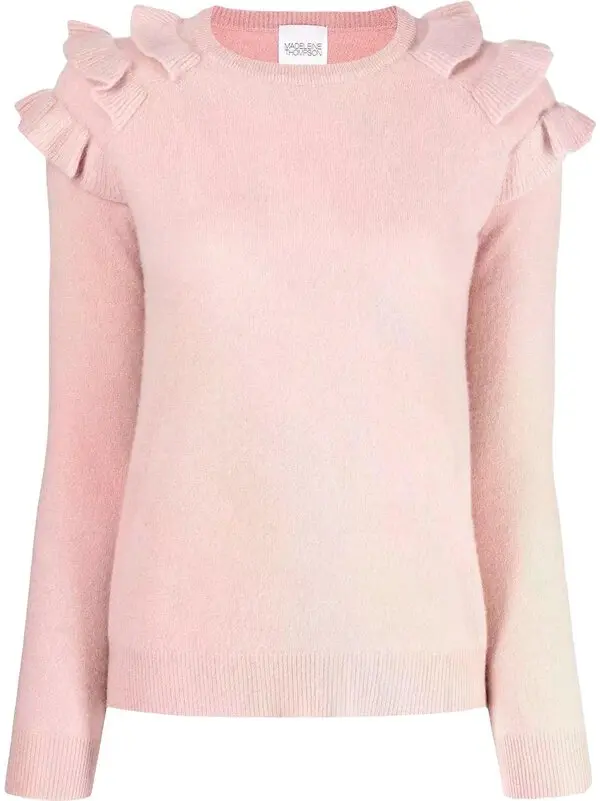 MADELEINE THOMPSON Gemini Cashmere Jumper - Pink