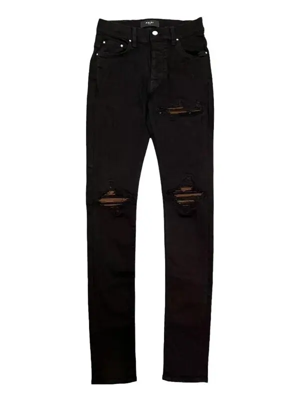 Amiri Mx1 Five-pocket Jeans - Black