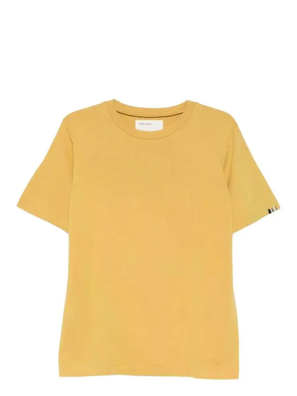 EXTREME CASHMERE X Nº394 James Crew-neck T-shirt - Yellow