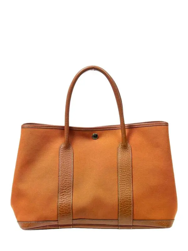 Hermès Leather Shoulder Bag - Orange