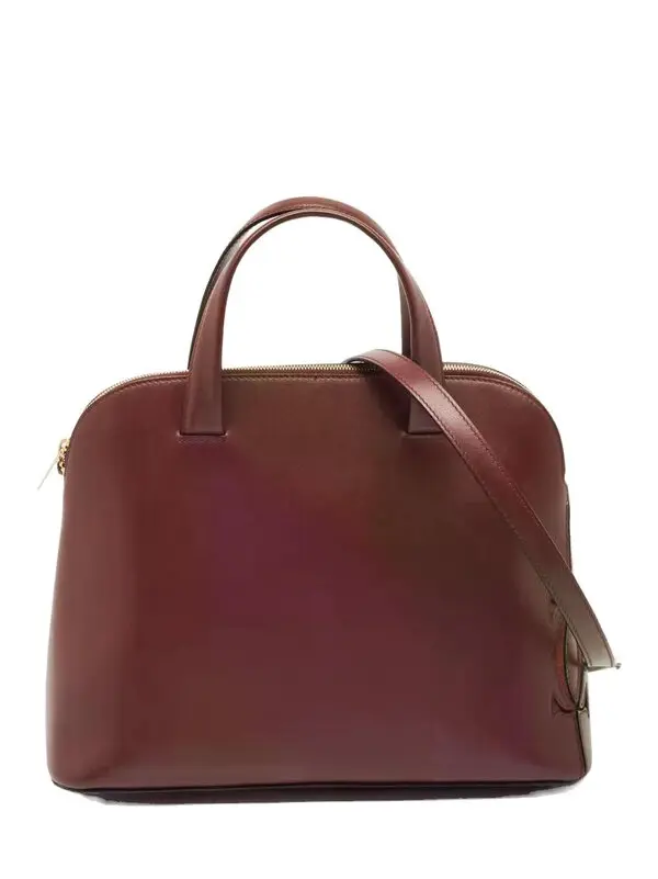 CARTIER Must C Leather Satchel - Brown