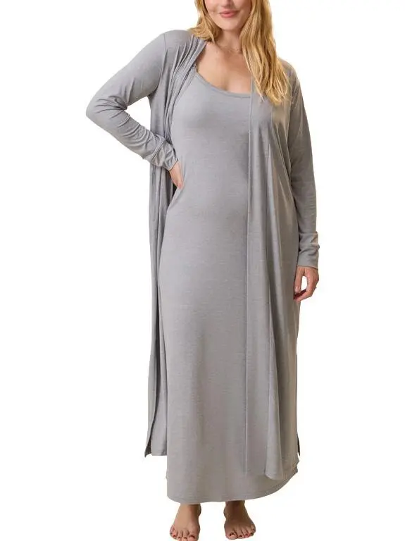 KINDRED BRAVELY The Sunday Lounge Duster - Grey Heather