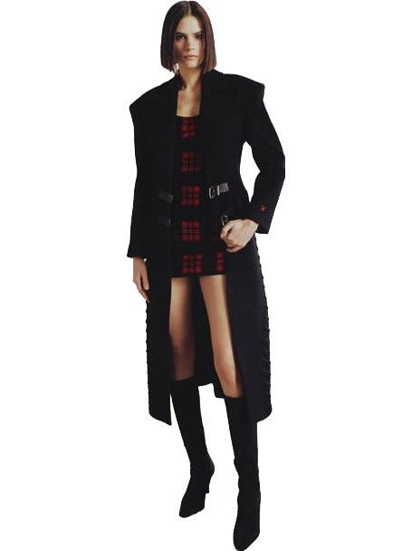 PCFG Pure Cotton Your *itch Plaid Mini Dress - Red