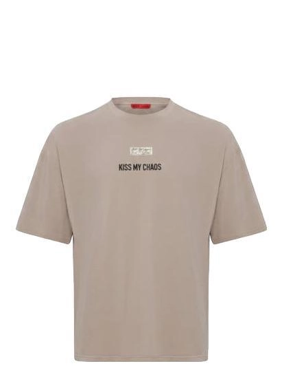 PCFG Pure Cotton Regular Fit Tshirt - Beige