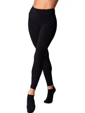 TAVI High Waisted Legging - Ebony