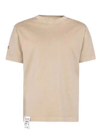 PCFG Pure Cotton Printed T-shirt - Beige -medium Beige