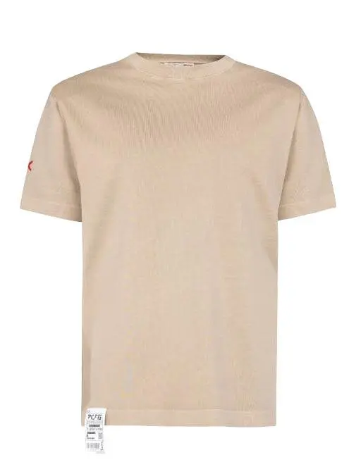 PCFG Pure Cotton Printed T-shirt - Beige