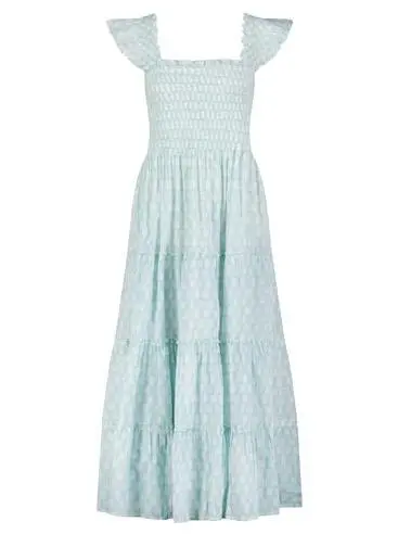 MER ST. BARTH Paloma Maxi Dress - Seafoam-booty