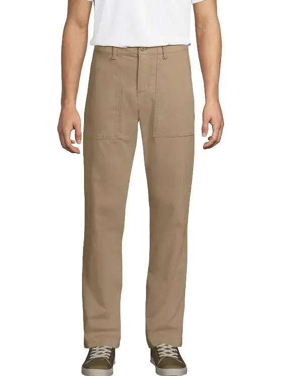 LANDS' END Classic Fit Fatigue Pant - Desert Tan