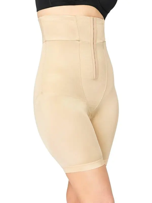 SECRET SOLUTIONS Long-leg Shapewear - Frappe