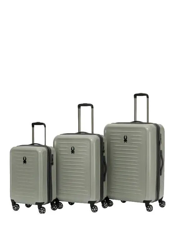 SPYDER Rails 3-piece Hardside Luggage Set - Moss Gray