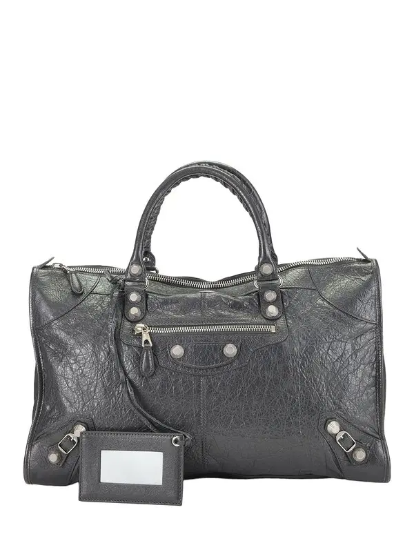Balenciaga Agneau Giant 21 City Work Bag - Grey