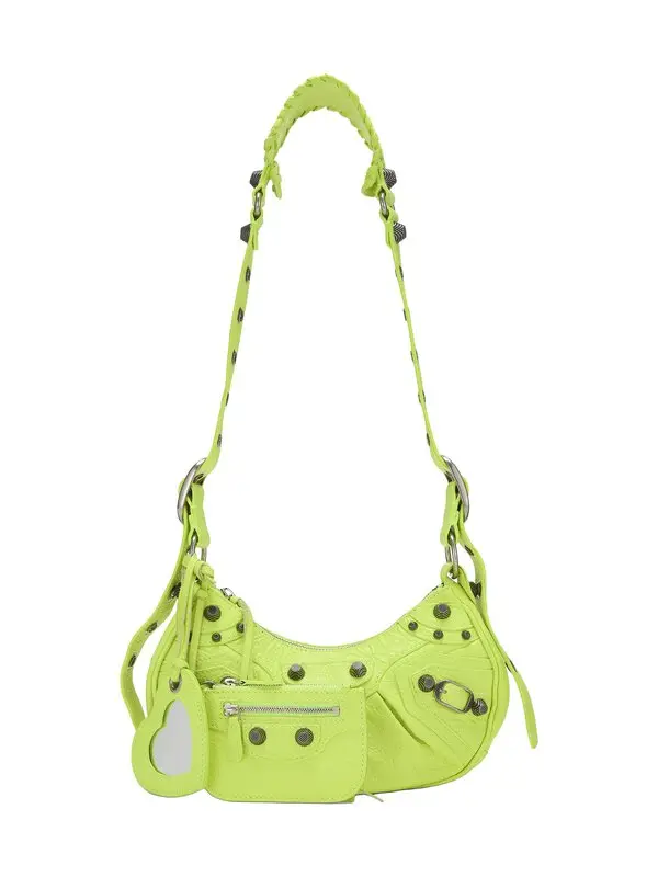 Balenciaga Arena Le Cagole Shoulder Bag - Green