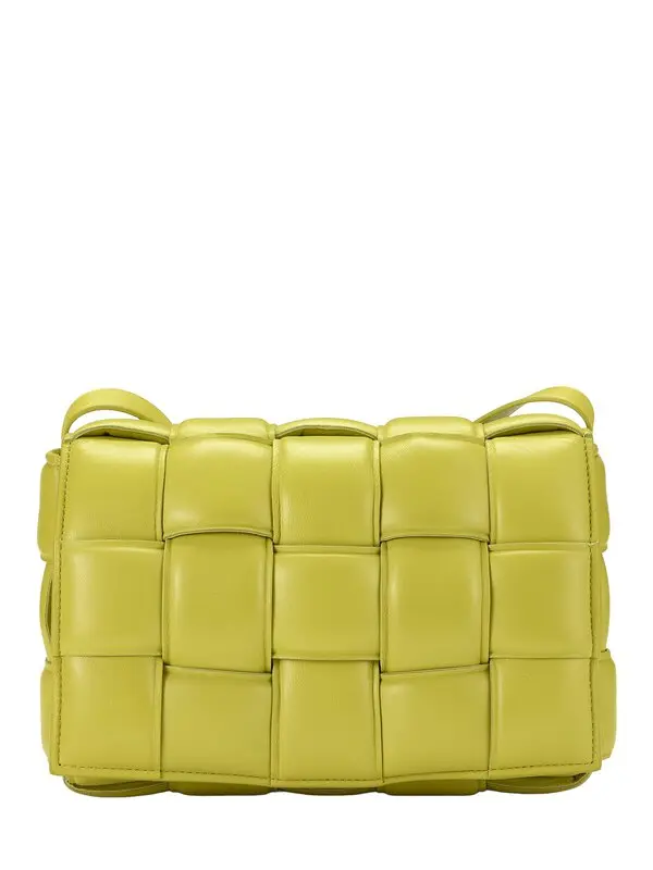 Bottega Veneta Maxi Intrecciato Padded Cassette - Yellow