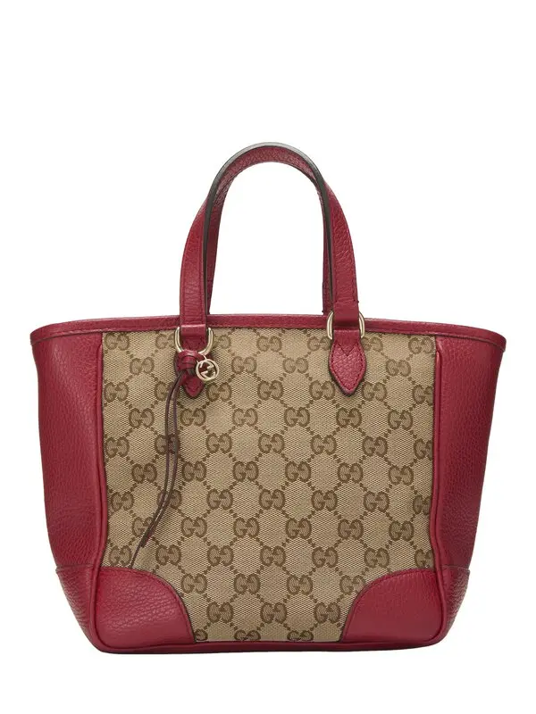 Gucci Original Gg Bree Tote - Red