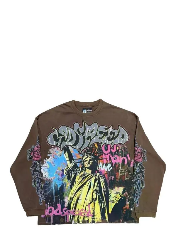 GODSPEED Vandal L/s Thermal T-shirt - Brown