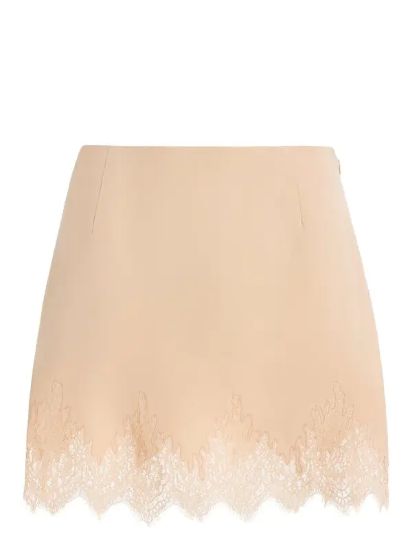 Renggli Silk Mini Skirt - Light Pink