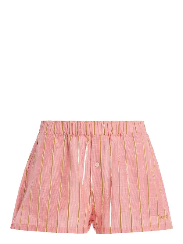 Renggli Stripe Boxer Short - Pink