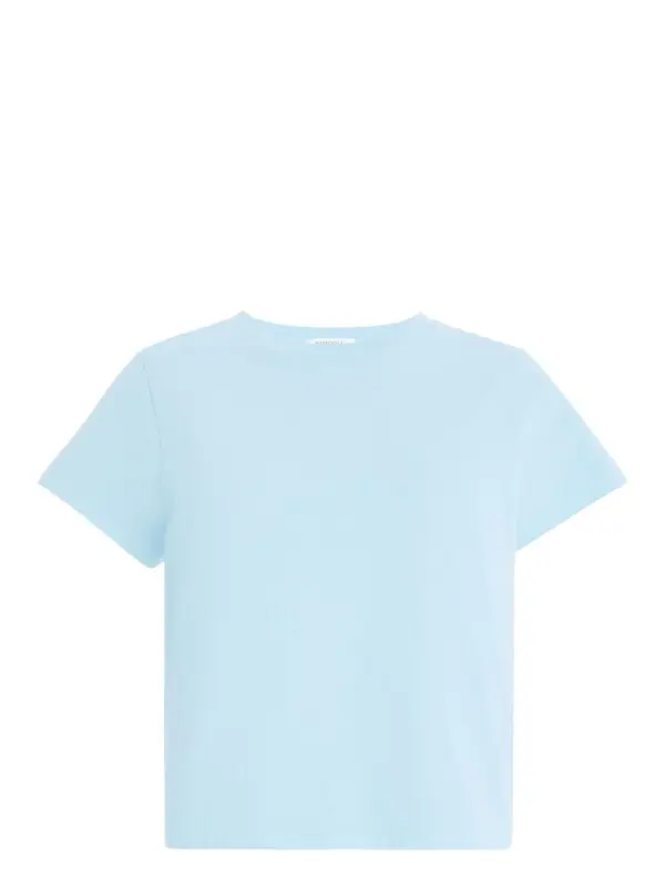 Renggli Cropped T-shirt - Blue