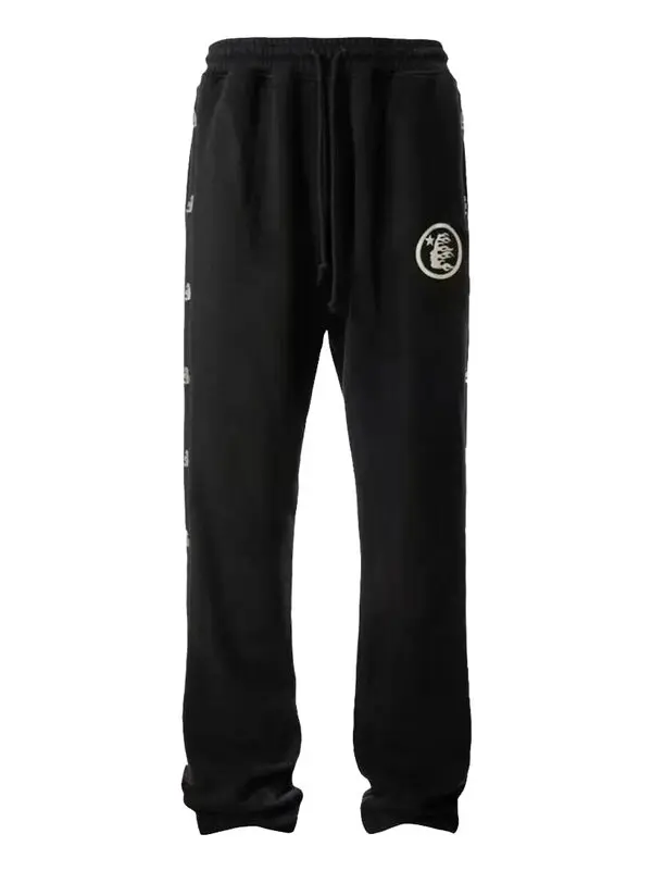 HELLSTAR Mirror Face Track Pants - Black