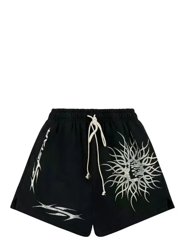 HELLSTAR Flame Yang Shorts - Black