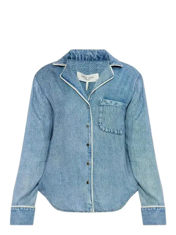 Rag & Bone Chest-pocket Shirt - Blue