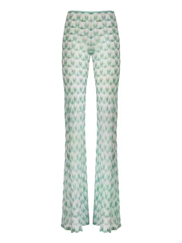 Missoni Abstract-print Beach Trousers - White