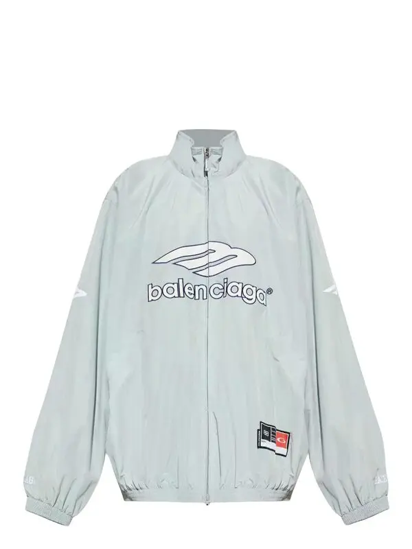 Balenciaga Logo Jacket - Grey