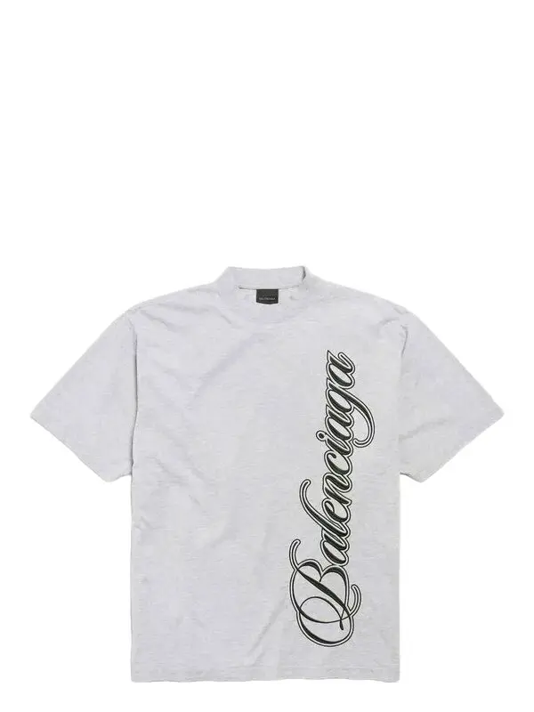 Balenciaga Logo T-shirt - Grey