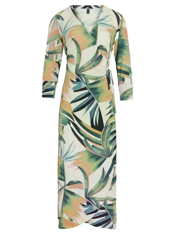 LYGIA & NANNY Pauline Floral-print Midi Dress - Neutrals