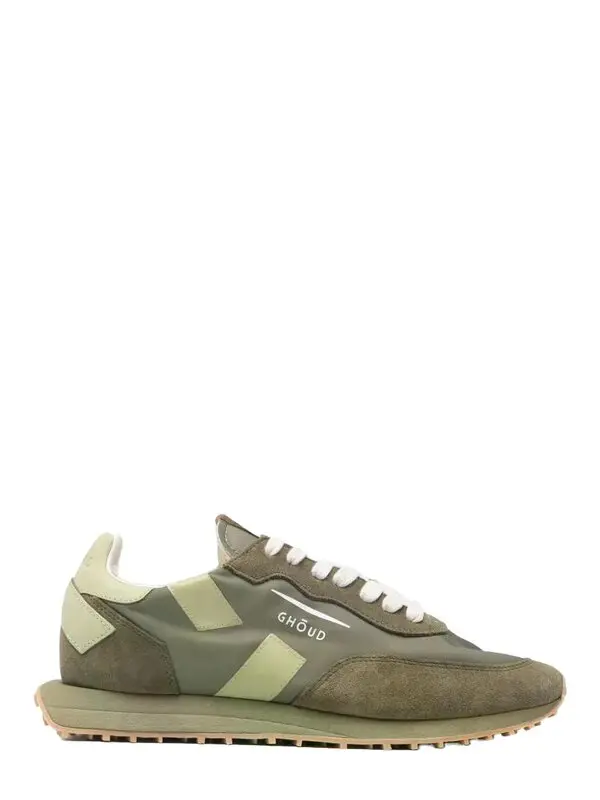GHOUD VENICE Panelled Sneakers - Green