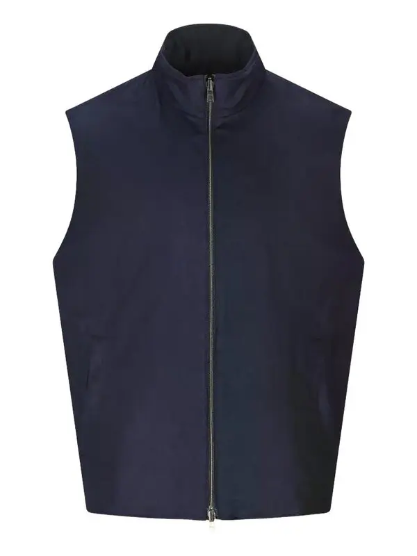 Herno Cashmere Zip-up Jacket - Blue