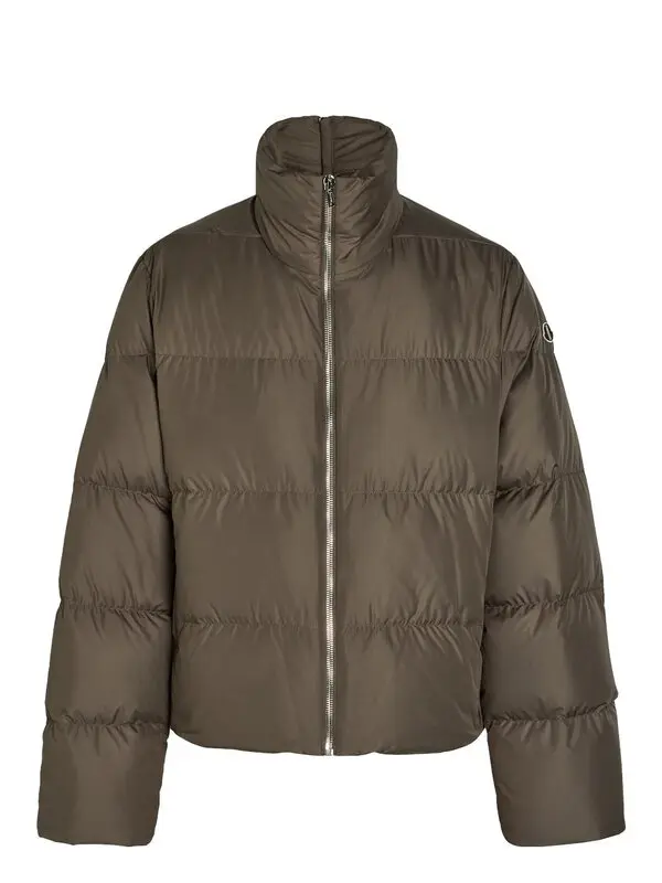 Rick Owens X Moncler Cyclopic Padded Shell Jacket - Brown