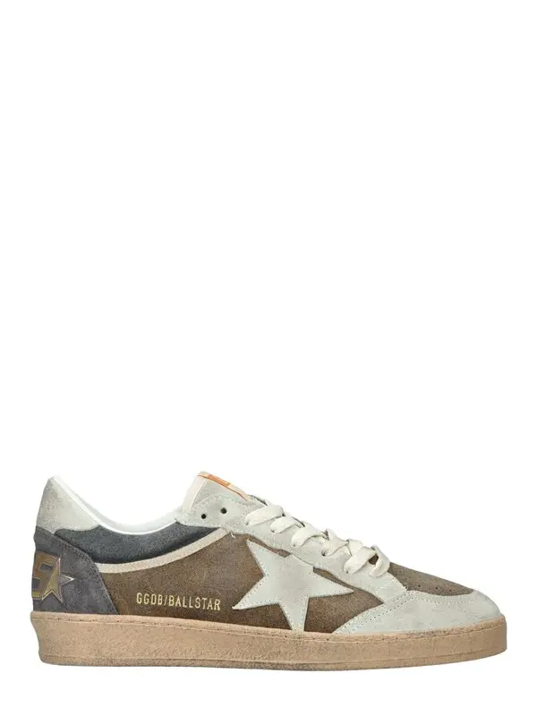 Golden Goose Ball Star Suede Sneakers - Beige
