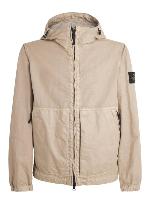 Stone Island Nylon Technical Compass Jacket - Beige