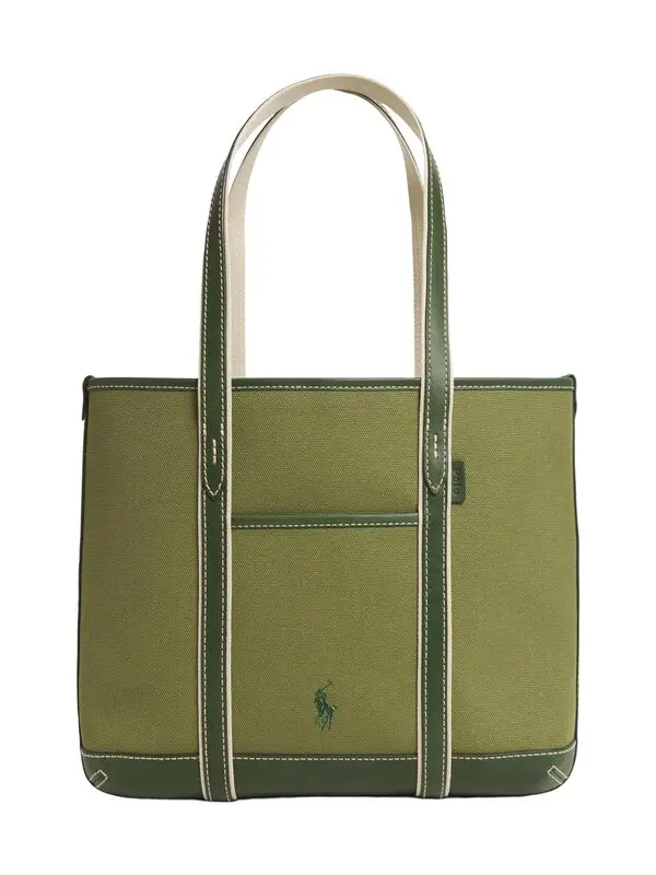 Polo Ralph Lauren Polo Pony Shopper Tote Bag - Green